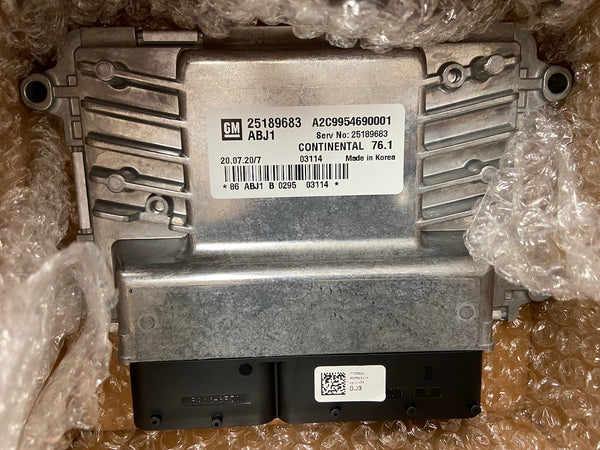 Genuine OEM GM 25189683 Control Engine Module for 2012 2013 Chevy Cruz ...