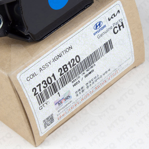 Genuine Hyundai Kia Ignition Coil Assembly 27301-2B120 - MTQ INC