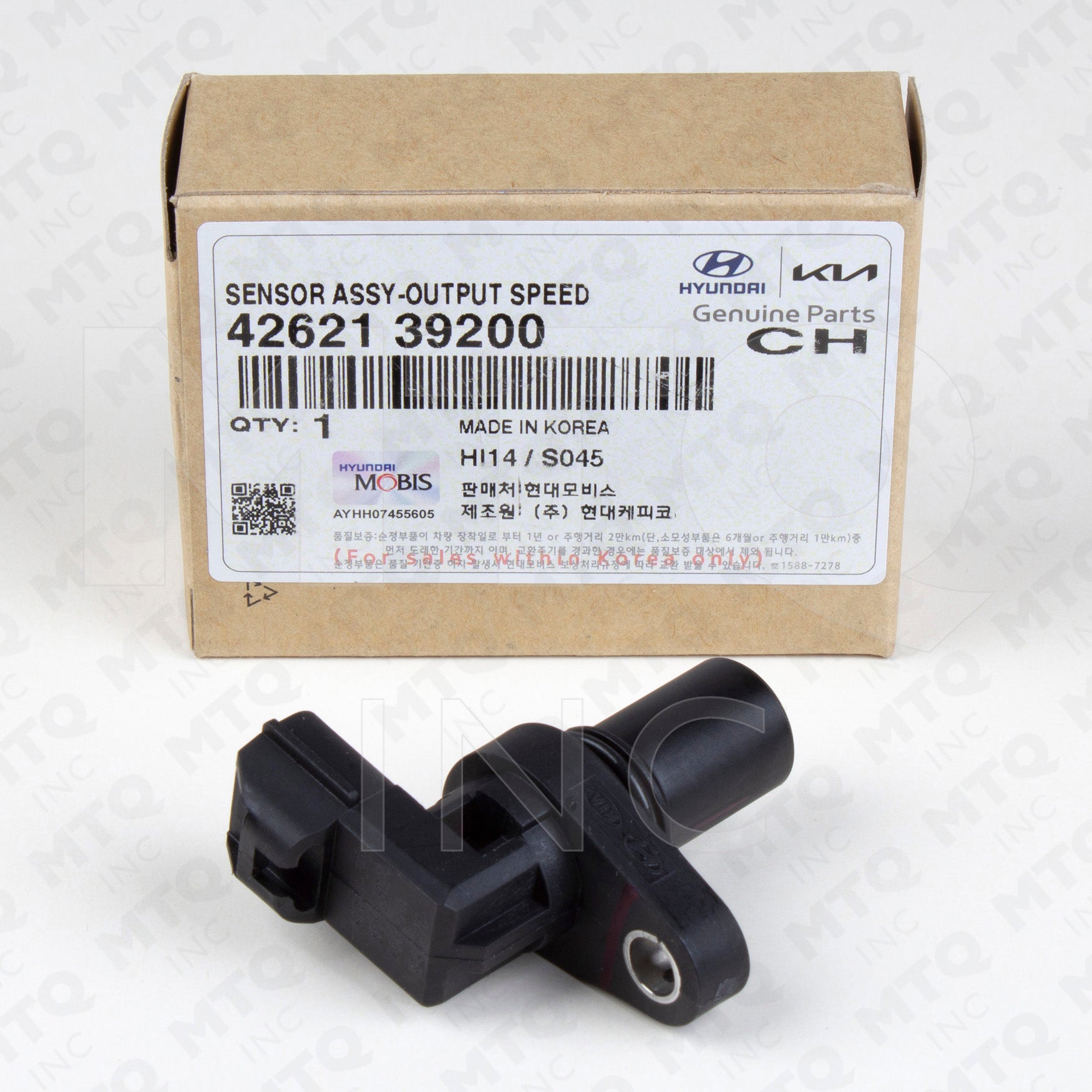 Genuine Hyundai Kia Vehicle Speed Sensor 42621-39200 - MTQ INC