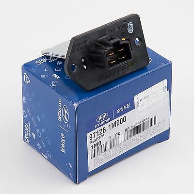 Genuine OEM Hyundai Kia Blower Motor-Resistor 97128-1M000 - MTQ INC