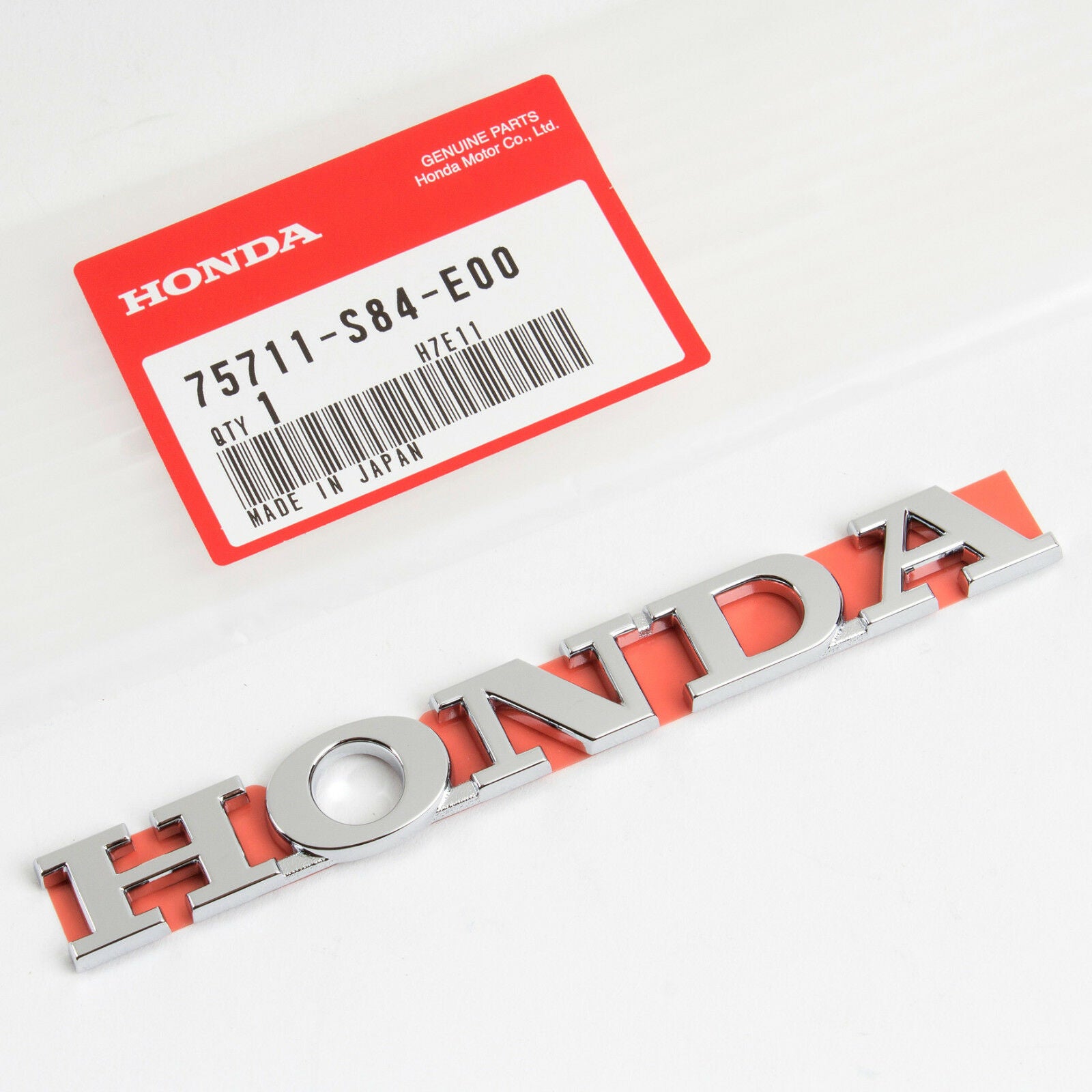 Genuine OEM Honda OEM Acura Integra Type R (1998) Rear Emblem 75711-S8 ...