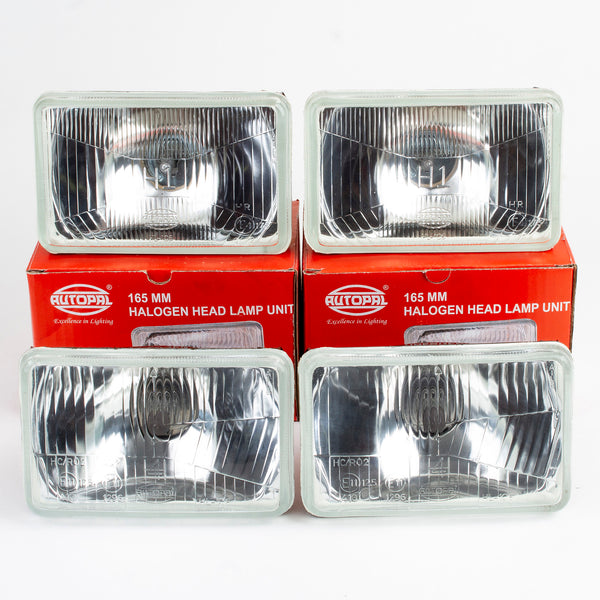 Autopal H4656 Sealed Beam Headlamp Conversion 165mm (4X6) - H1 (2) H4 ...