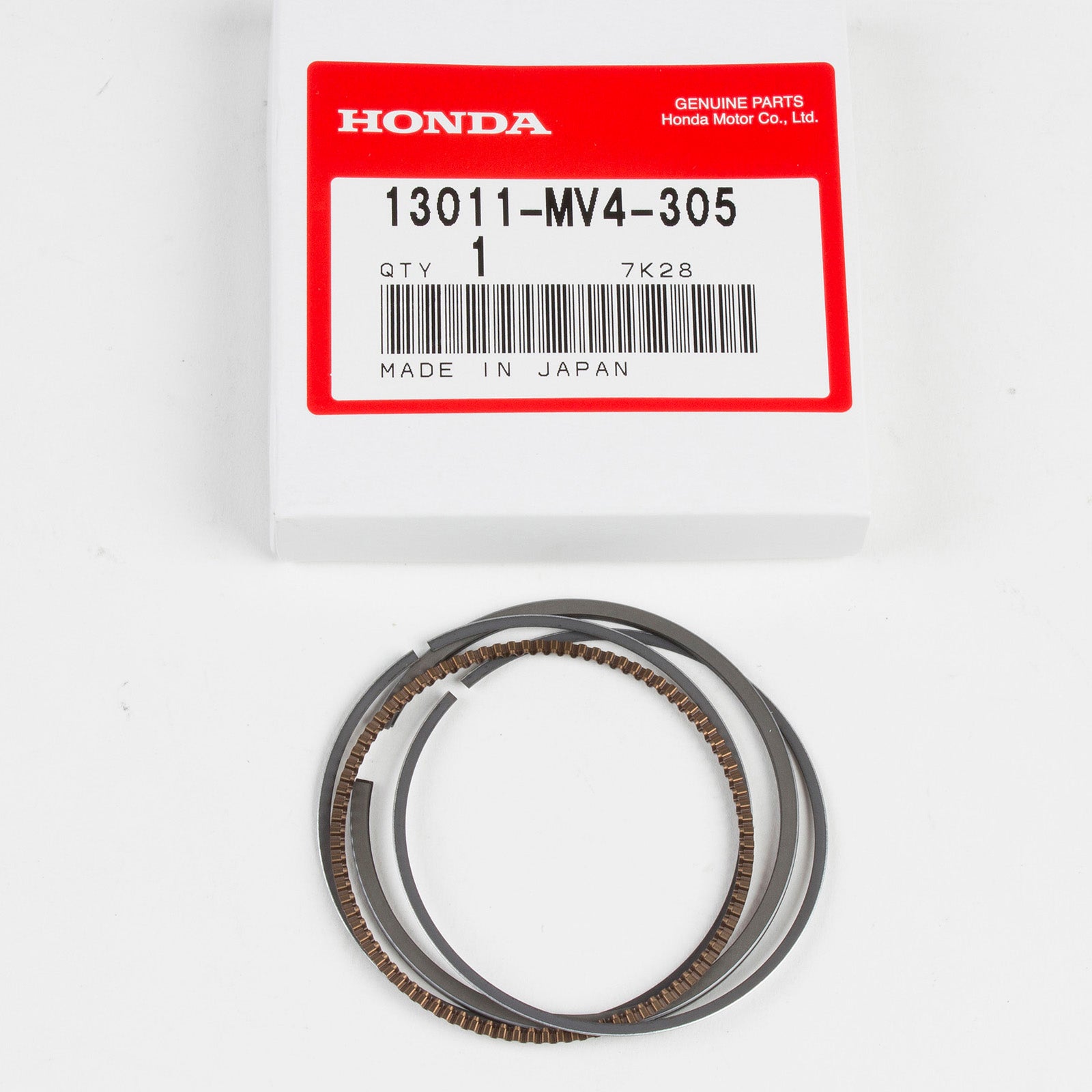 Genuine OEM Honda 13011-MV4-305 - RING SET (1 PISTON) - MTQ INC