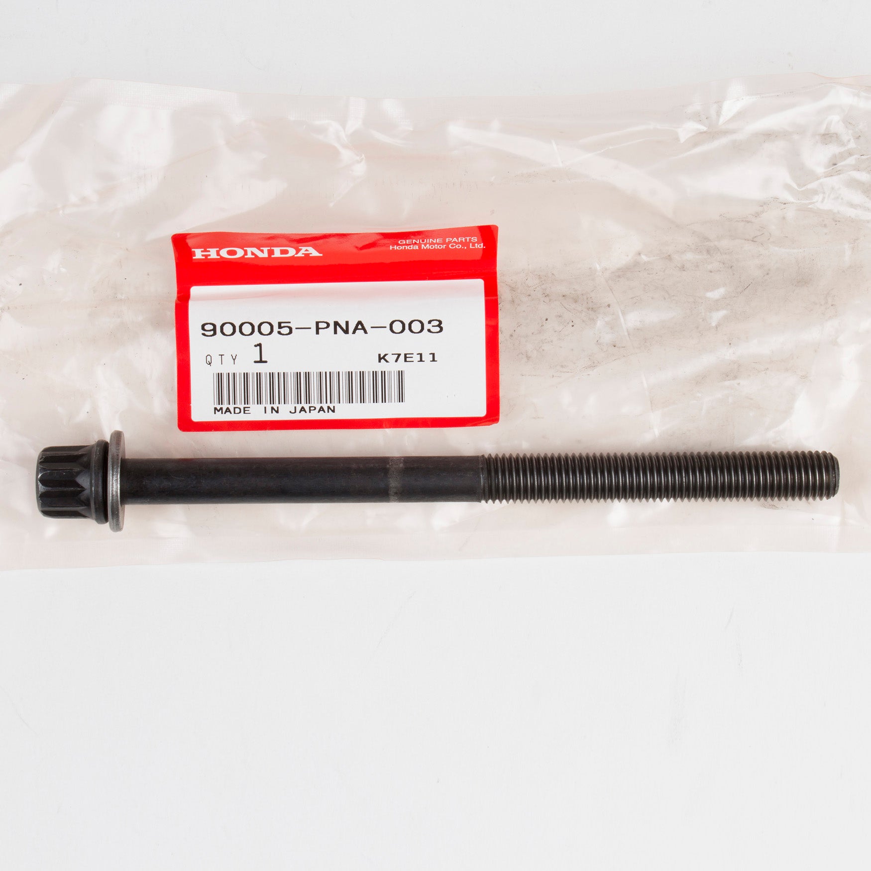 Genuine OEM Honda Cylinder Head Bolts (Quantity=1pc) 90005-PNA-003 ...