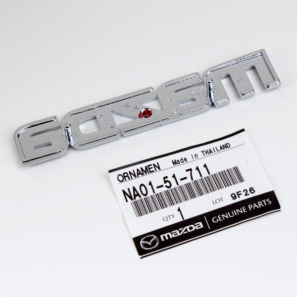 Genuine Mazda Miata Rear Chrome Nameplate Emblem Badge Decal 1990-1997 ...